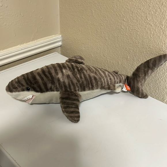 Wild Republic | Toys | New Wild Republic Cuddlekins Tiger Shark Stuffed ...
